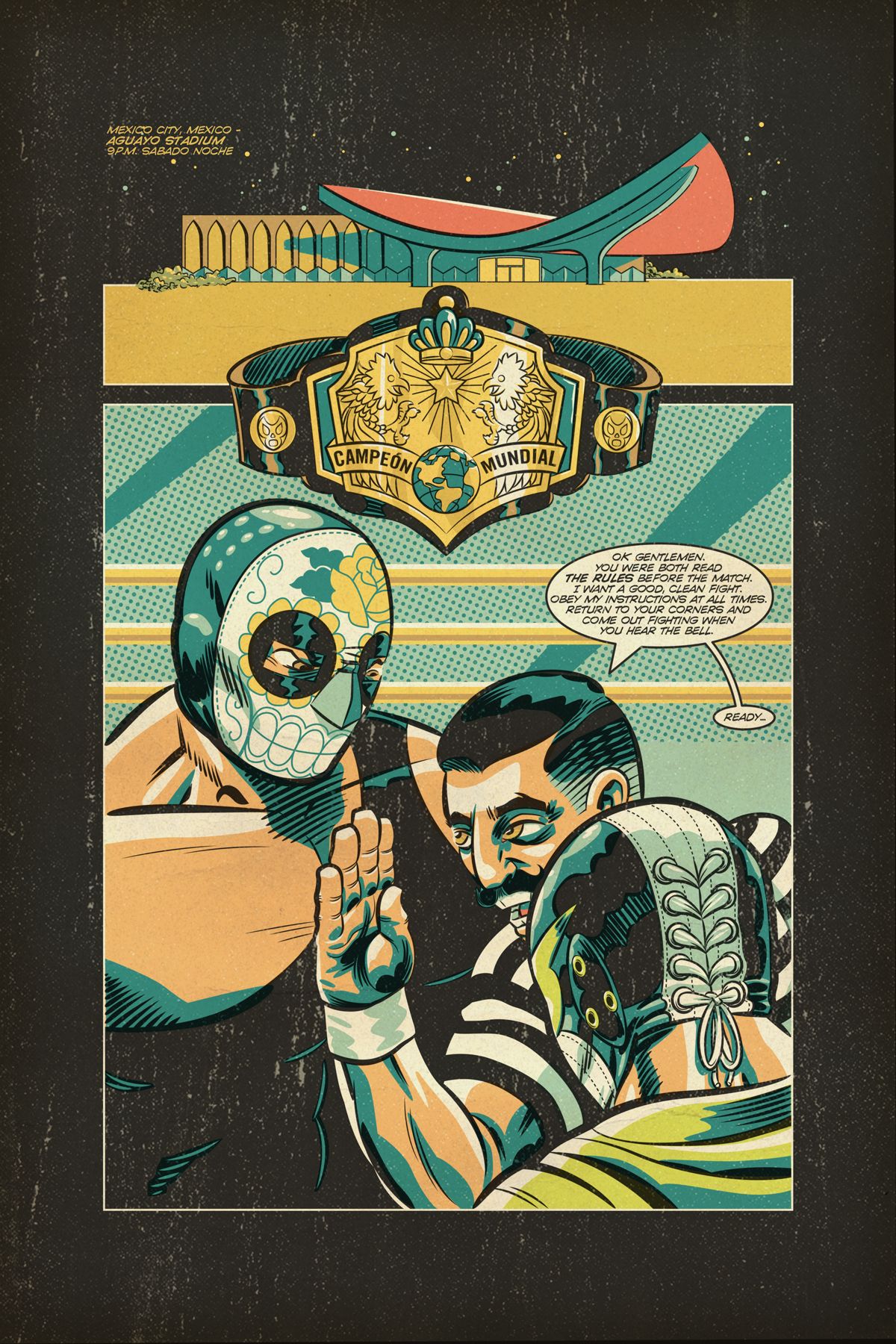 La Mano del Destino brings authentic Lucha Libre culture to comics ...