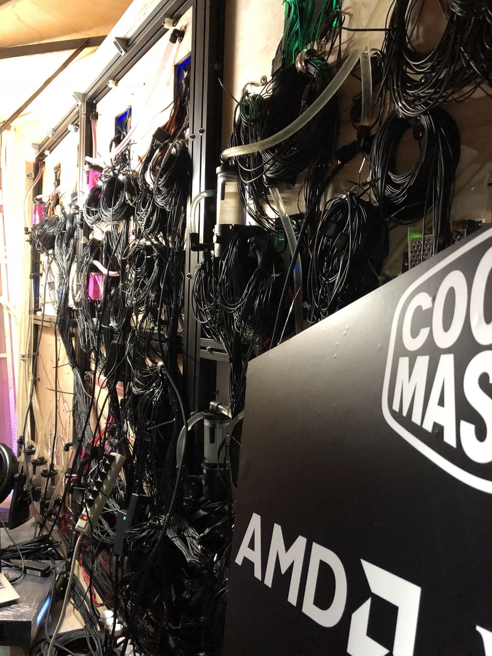 Computex's showpiece display is an obelisk of liquid cooling | PC Gamer