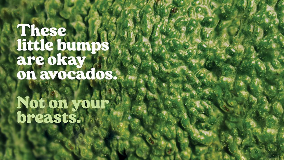 I love the simplicity of these powerful breast cancer awareness ads ...