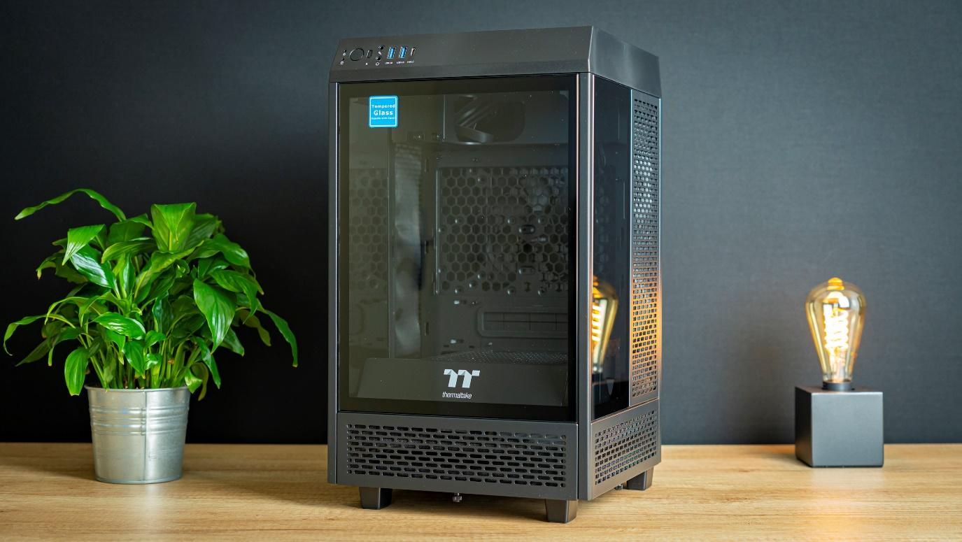 Thermaltake The Tower 100 Review Affordable ITX Weirdness Tom s Hardware
