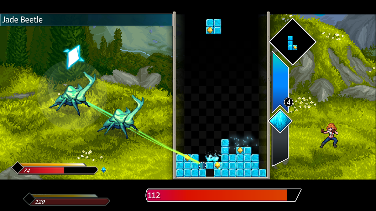 In this brilliantly clever RPG, you have to learn to play Tetris wrong ...
