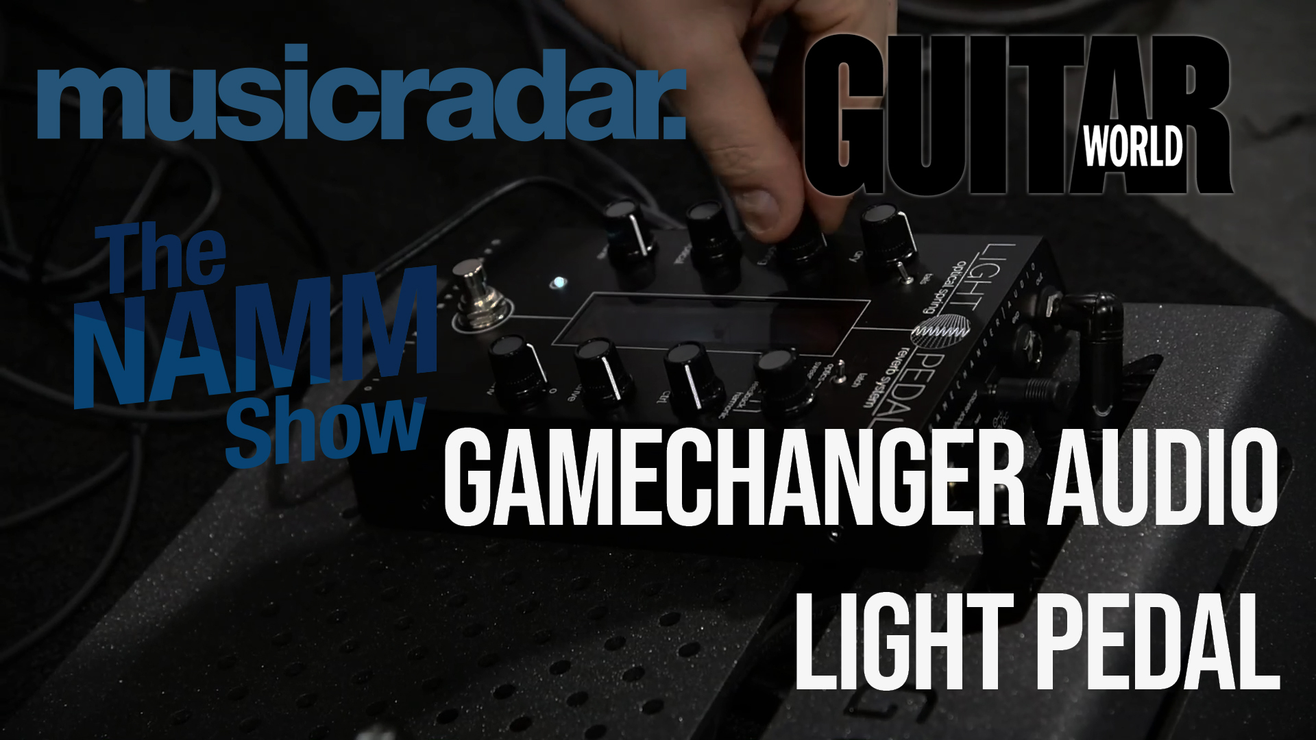 NAMM 2020 VIDEO: Gamechanger Audio unveils its Light Pedal, the first ...