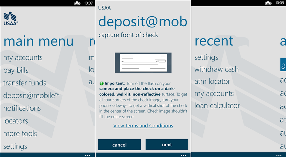 USAA banking app returns with Windows Phone 8 support in latest update ...
