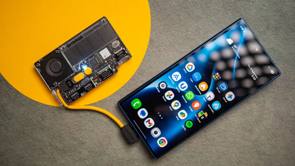 Sharge's Disk Pro external SSD is unlike anything I've used yet ...