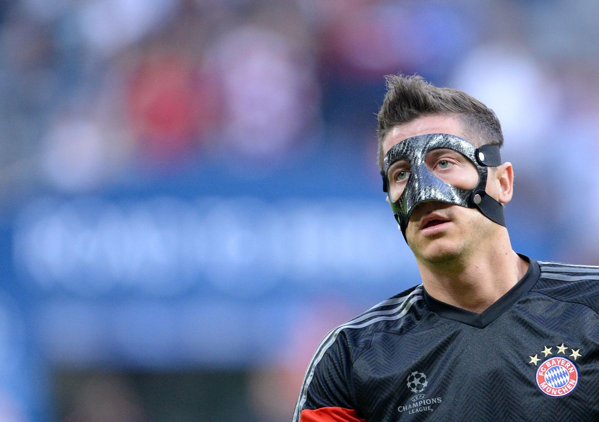 Footballers who wore masks, a list Kylian Mbappe joined at Euro 2024 ...
