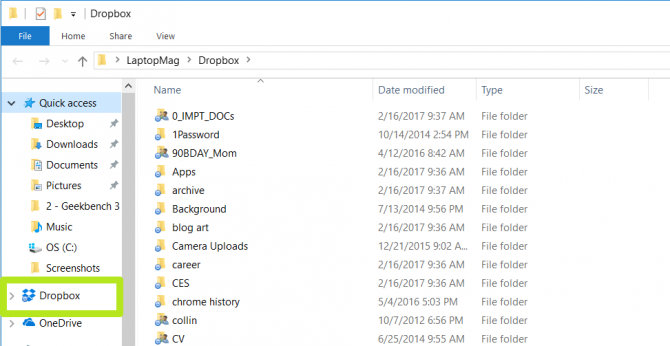 How to Add Dropbox to the Windows 10 File Explorer | Laptop Mag