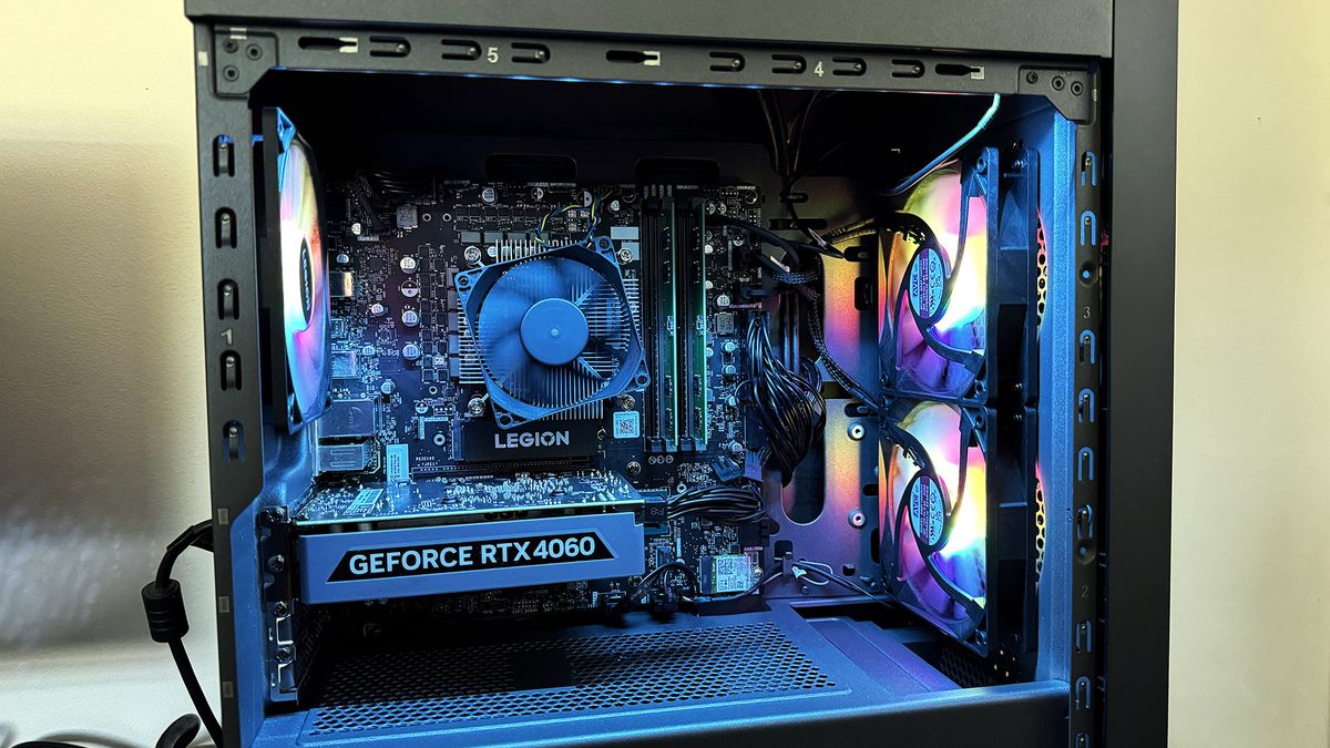 Lenovo Legion Tower 5i (Gen 8) review: Quintessential 1080p gaming ...