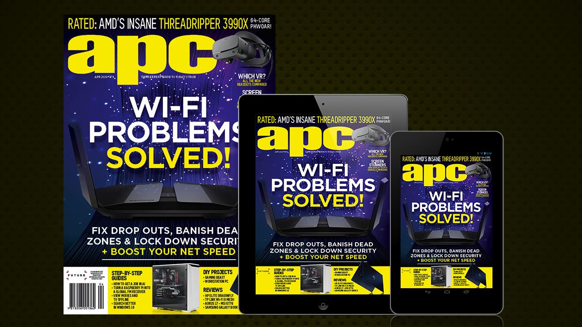 APC's April 2020 issue is on sale now! | TechRadar