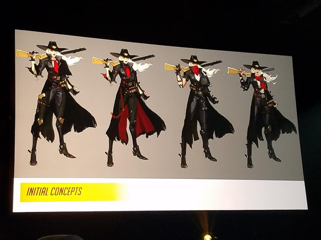 Overwatch Ashe skins: early concept art and skins revealed at BlizzCon ...