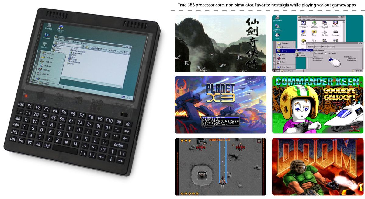 Hand 386 Delivers A "True 386 Processor" in a Handheld | Tom's Hardware