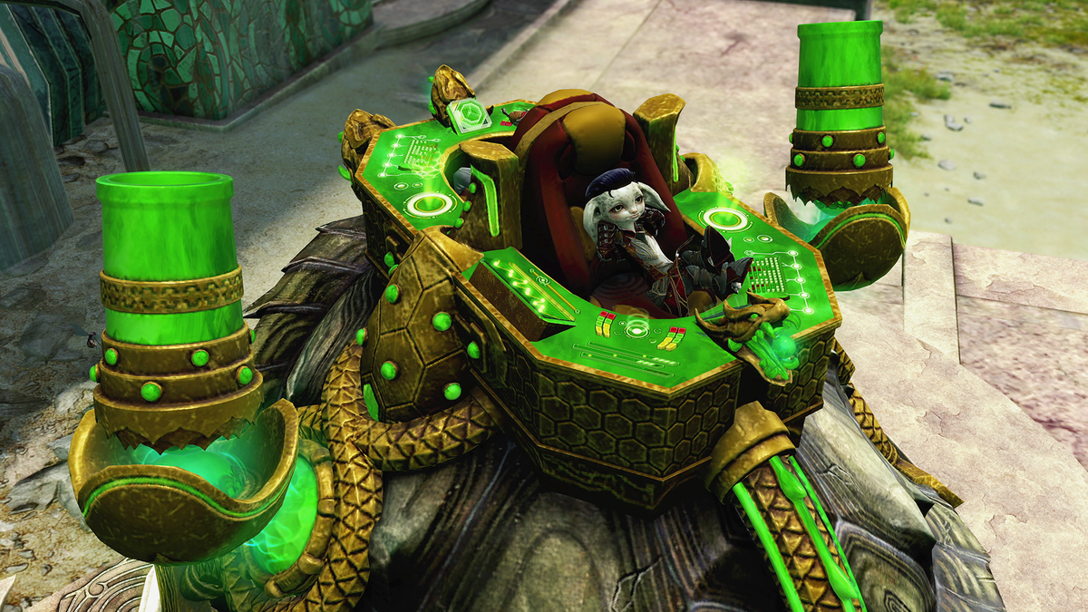 Guild Wars 2's new Siege Turtle could be the best MMO mount yet | PC Gamer
