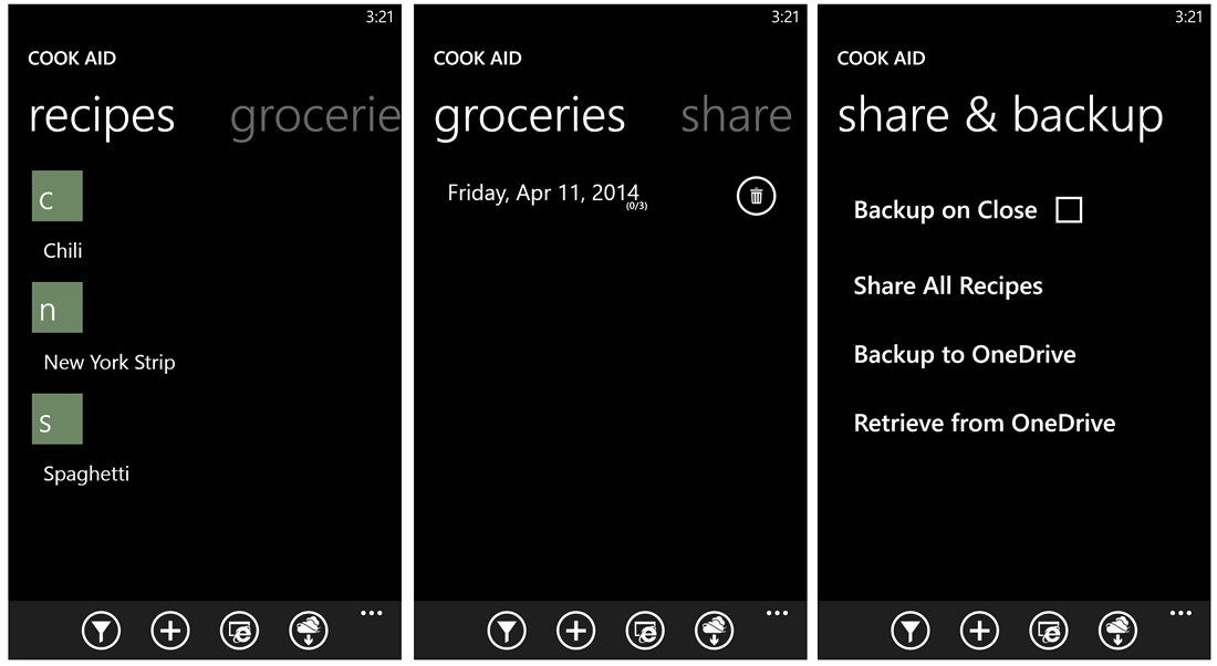 CookAid, a DIY recipe app for Windows Phone 8 | Windows Central