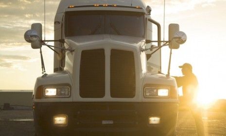 A truck driver's extreme sun damage... on half his face | The Week