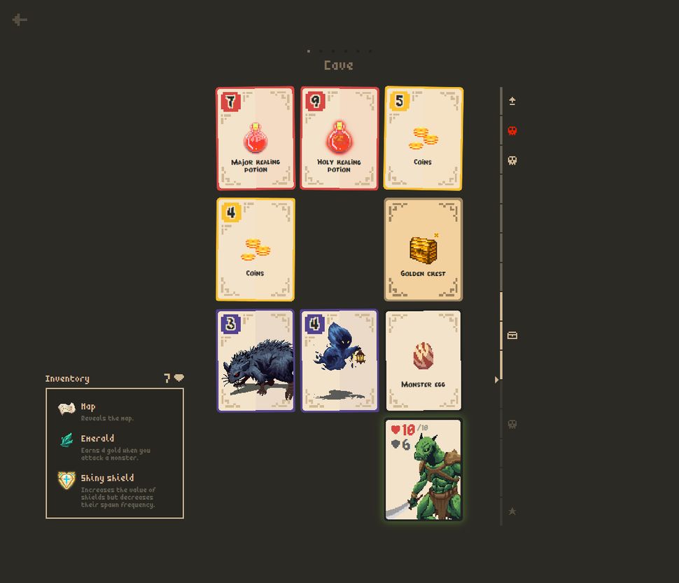 Forward is an elegant, free roguelike where everything is cards | PC Gamer