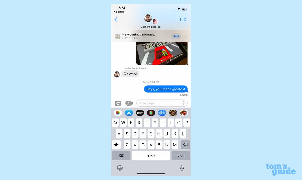 How to edit text messages in iOS 16 Messages | Tom's Guide