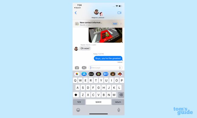 How to edit text messages in iOS 16 Messages | Tom's Guide