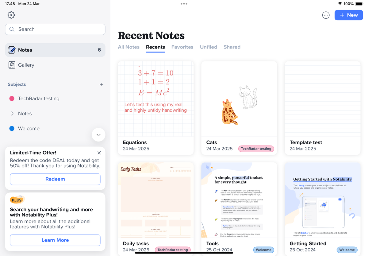 Notability review: a satisfying note-taking app, but its collaboration ...