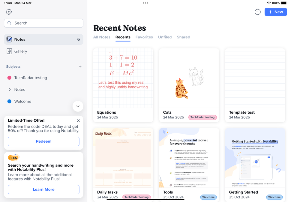 Notability review: a satisfying note-taking app, but its collaboration skills are weak | TechRadar