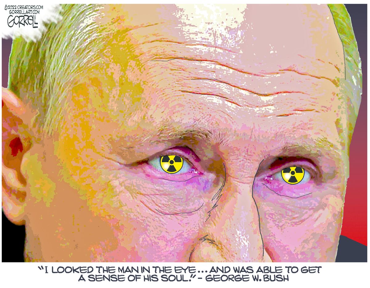 Putin's eyes | The Week