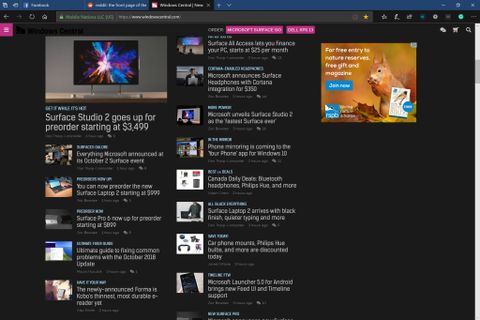 Night eye review: Bringing dark mode to any website | Windows Central