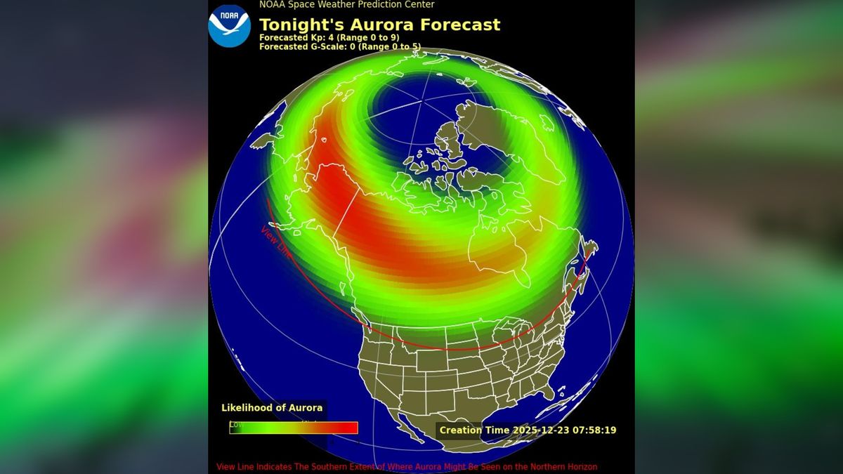 Northern lights may be visible in 10 states Dec. 23 | Space