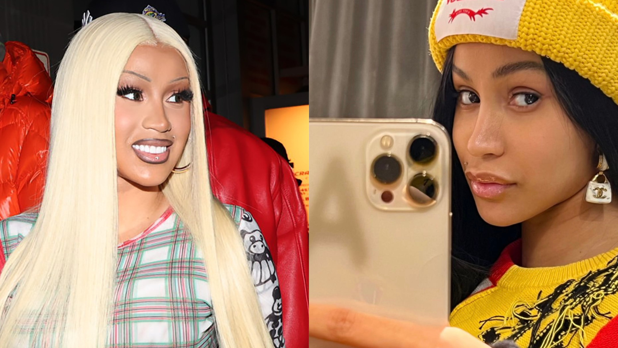 Cardi B Went Makeup-Free Once Again In New Selfies | Marie Claire
