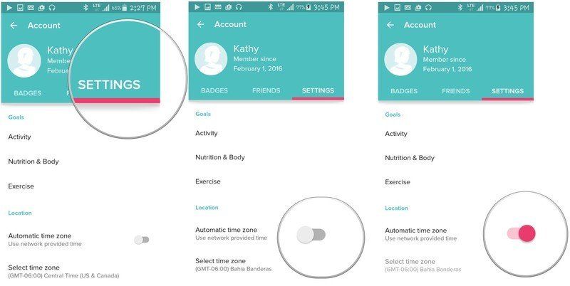 How to manage time zones and locations in Fitbit for Android | Android ...