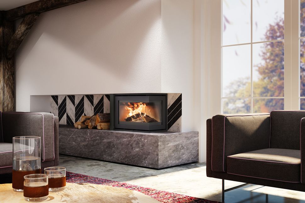 36 fireplace ideas for stoves, open fires, hearths and surrounds ...