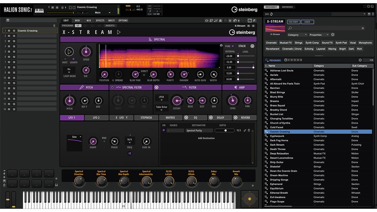 Steinberg’s free X-Stream synth can “turn any samples into smooth evolving soundscapes and ...