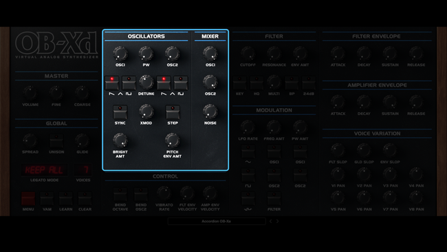 Fantastic (free) synths and how to use them: DiscoDSP OB-Xd | MusicRadar