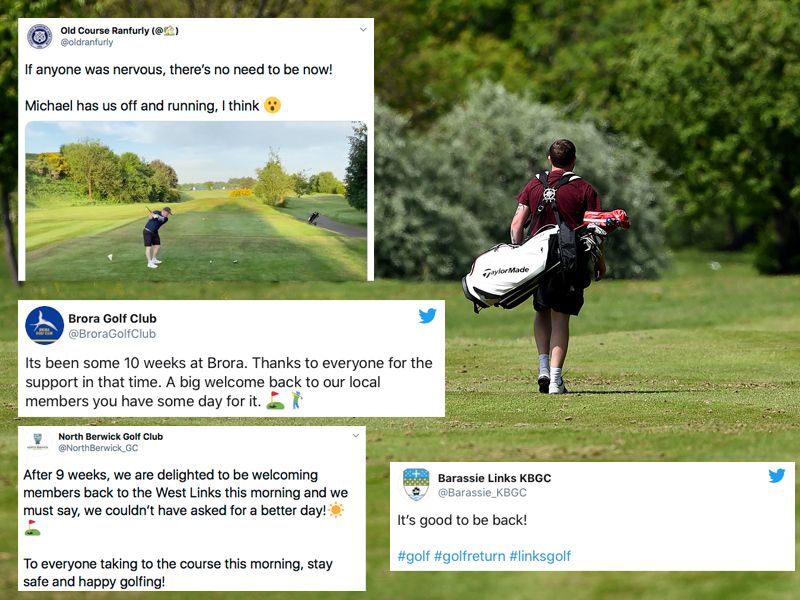 How Social Media Reacted To Scottish Golf Courses Re-Opening | Golf Monthly