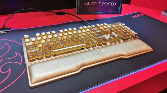 This $10,000 gold-plated keyboard is the tackiest way to blow your ...