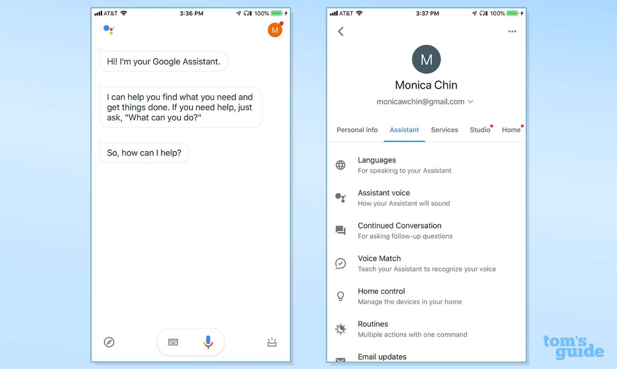 How to Set Up and Personalize Google Assistant on Phones and Tablets ...