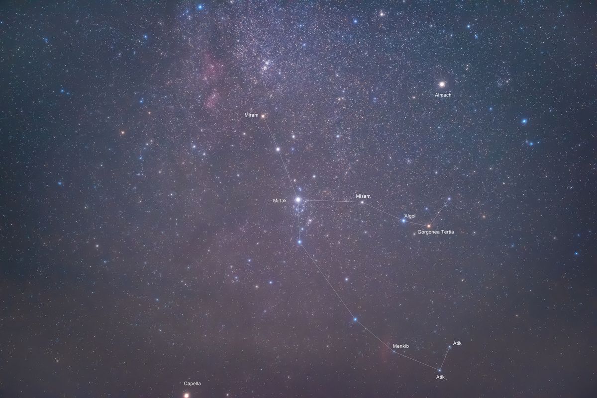 Watch Algol, the 'Demon star of Perseus,' get eclipsed by its stellar ...