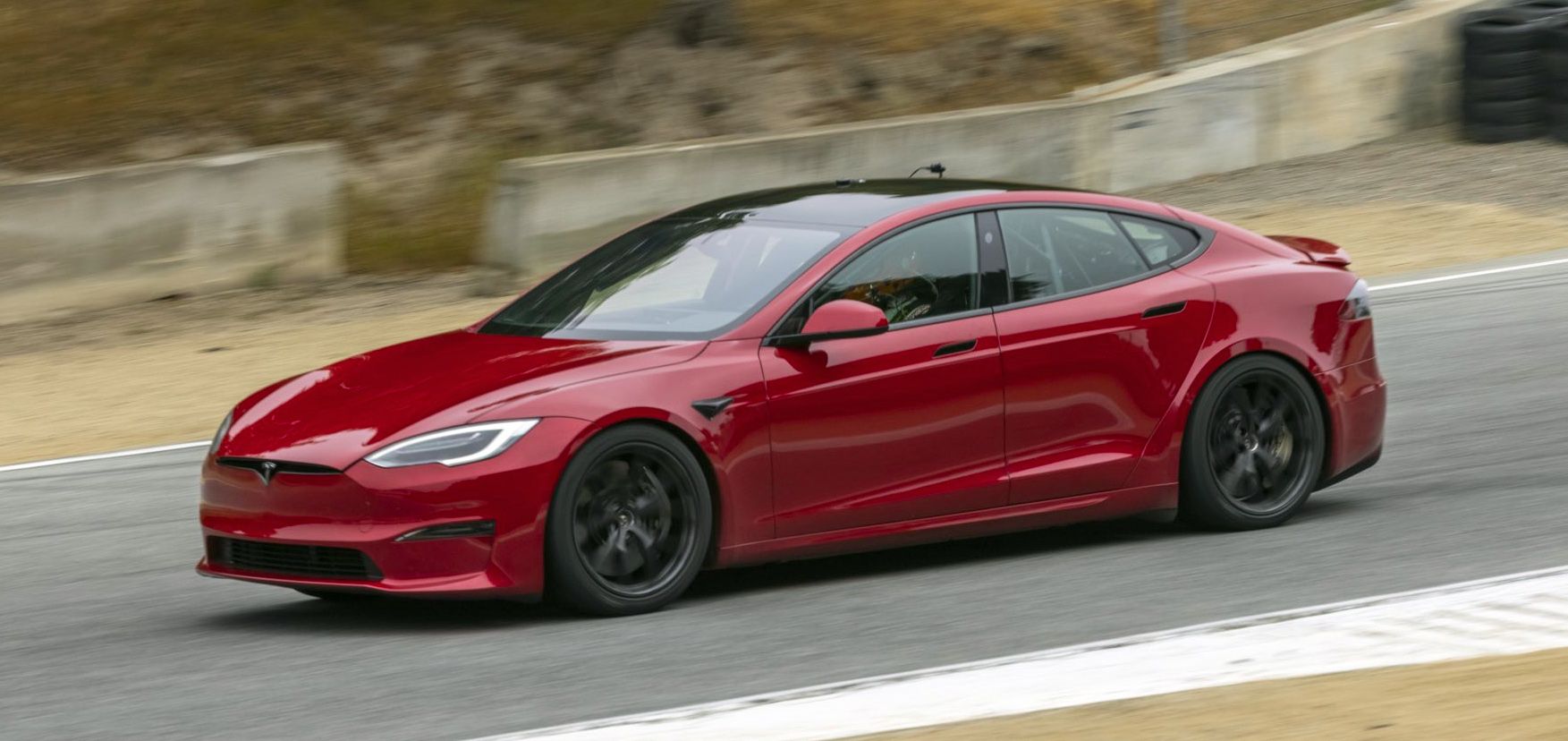 Tesla Model S Plaid may have retractable spoiler — here's your first ...