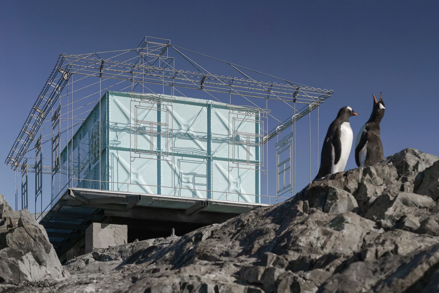 Remote Antarctica research base houses art installation | Wallpaper