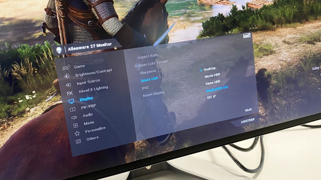 Alienware AW2723DF gaming monitor review | PC Gamer