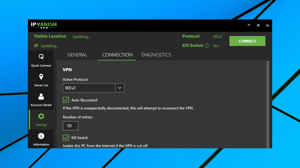 IPVanish VPN | TechRadar