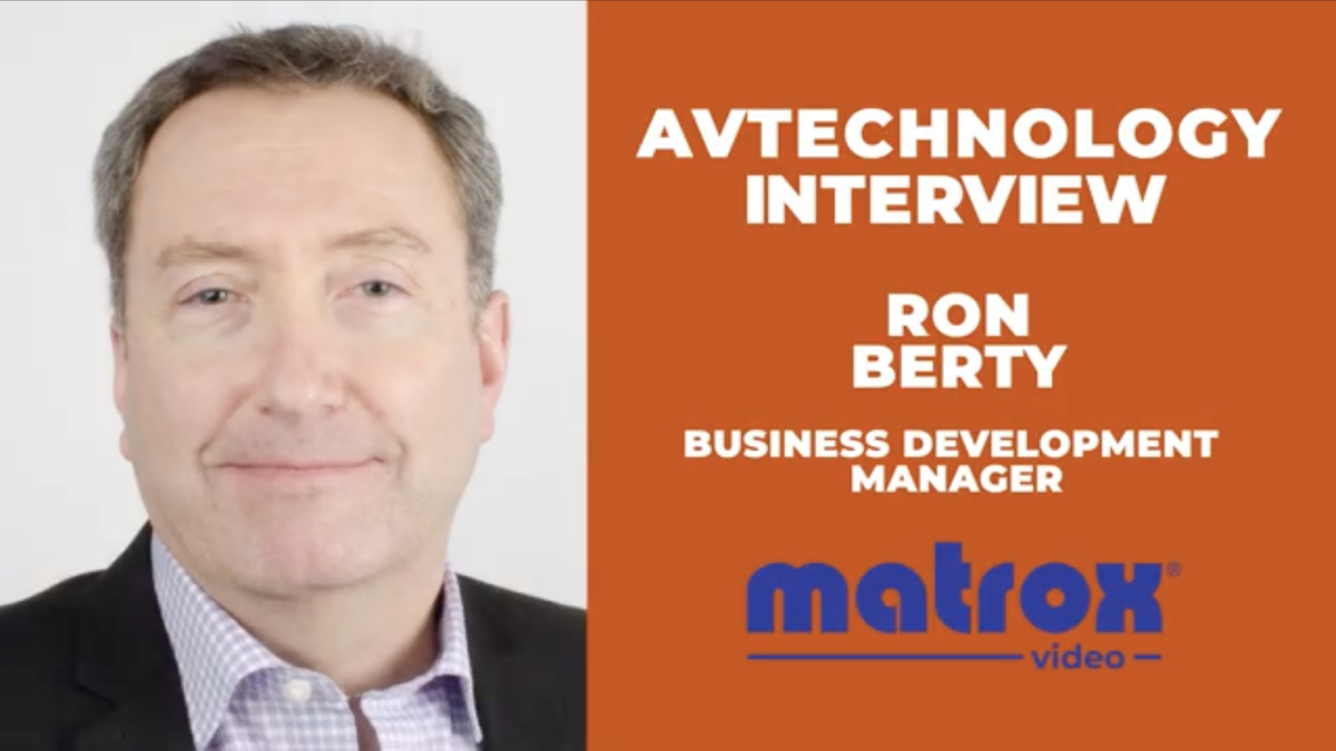 Matrox Video Announcement Is a Paradigm Shift for Pro AV Industry ...