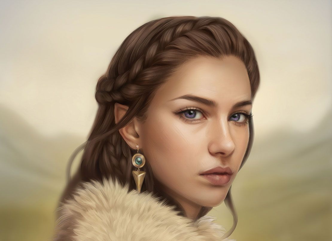 How to paint an elven maiden | Creative Bloq
