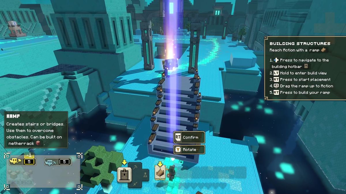 How to build in Minecraft Legends | GamesRadar+