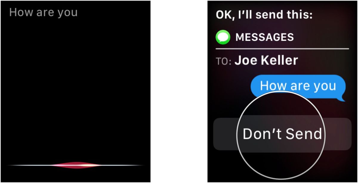 How to send a message with Siri on Apple Watch | iMore