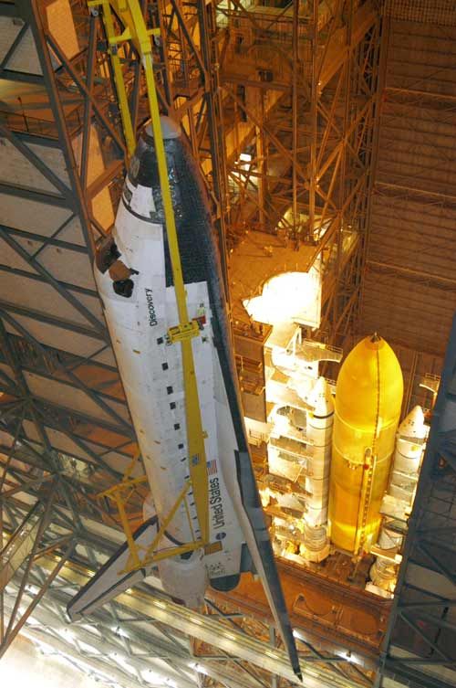 Shuttle Engineers to Fit Discovery to New External Tank | Space