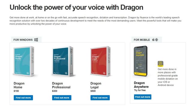 Dragon Professional vs. Home: choosing the right speech to text app for ...