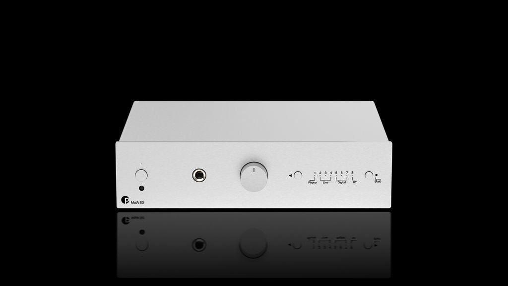 Pro-Ject MaiA S3 is a versatile integrated amplifier with phono stage ...