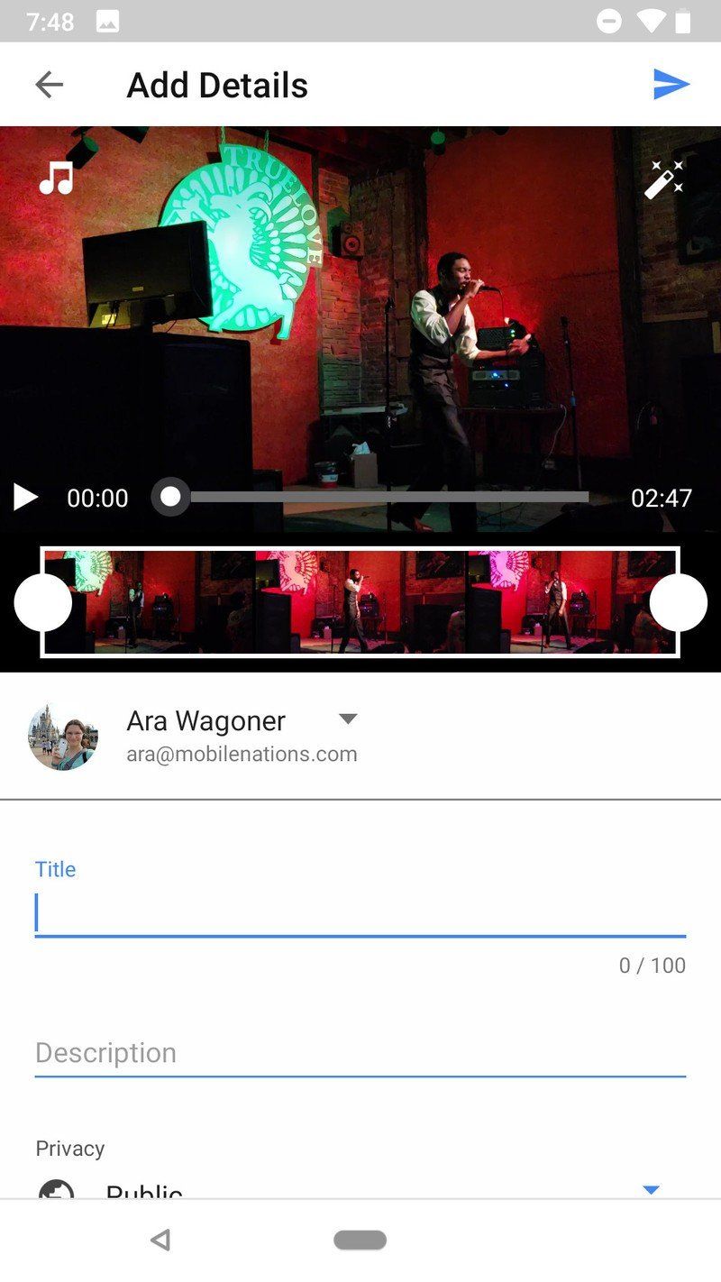 How to upload videos to YouTube on Android | Android Central