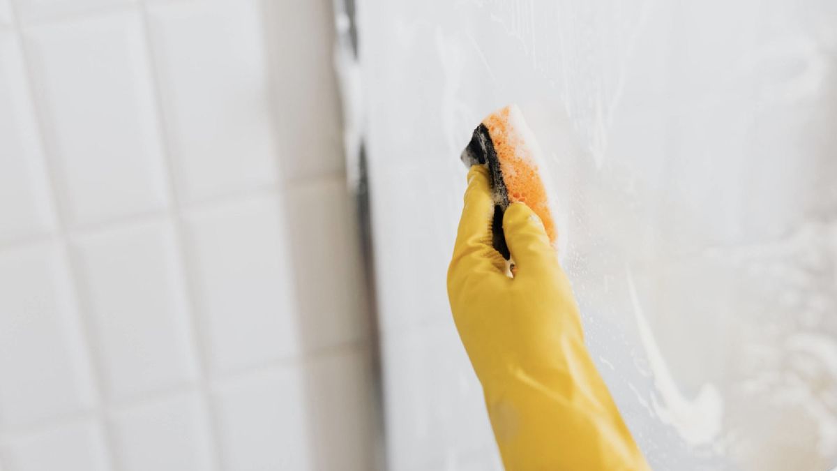 How to remove limescale from your shower glass — get a streak-free ...