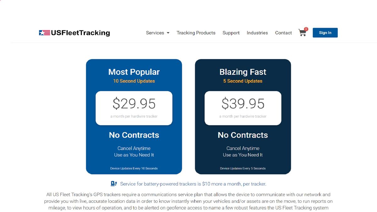 US Fleet Tracking review | TechRadar
