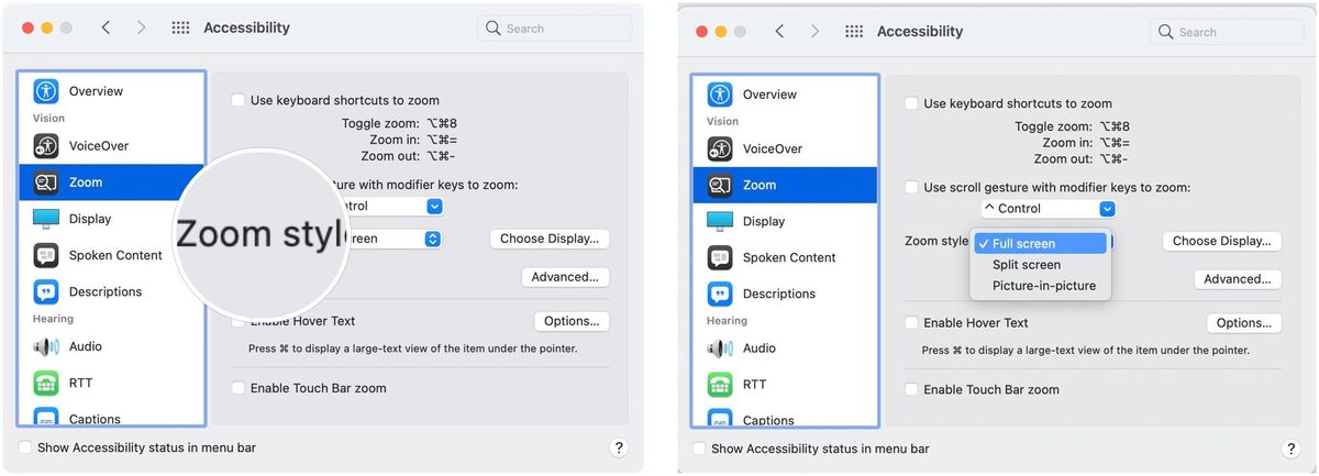 How to use Accessibility's zoom feature on Mac | iMore
