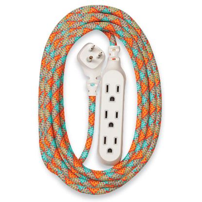 This 8-ft extension cord is so pretty it doesn't need hiding | Livingetc